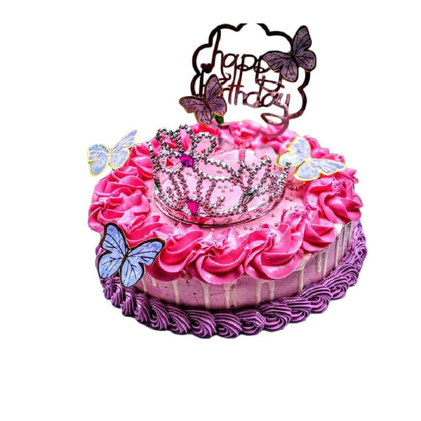 Happy Birthday Ribbon Cake by Yalu Yalu