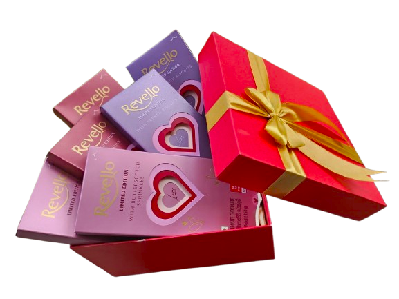 Valentine Sweet Affection - Revello Chocolate Box by Yalu Yalu | Deliv